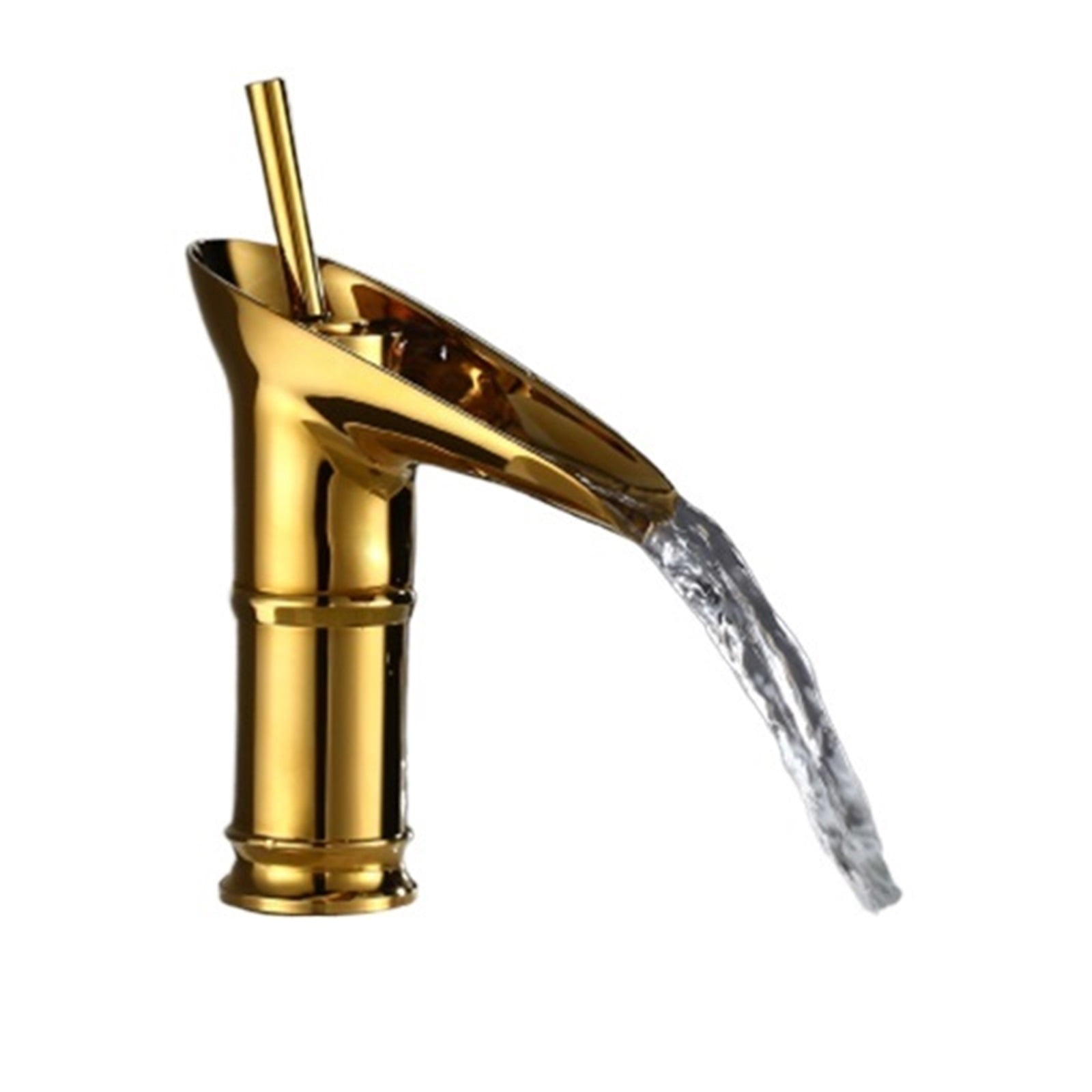 Classic Basin Faucet Antique Style Waterfall Bathroom Faucet, Hot And ...