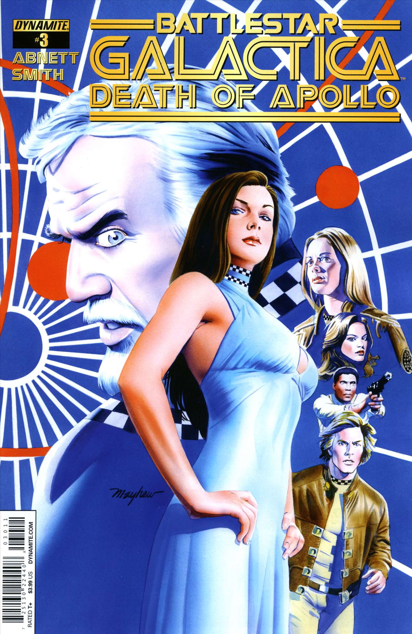(Classic) Battlestar Galactica: The Death of Apollo #3A VF ; Dynamite ...