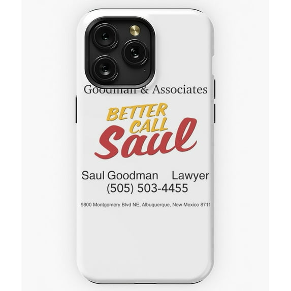 Classic Better Call Saul Logo M1328 Phone Case for iPhone 17 16 15 14 ...