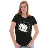 Classic Betty Boop Cartoon Head Wink Women's Plus Size Shirt Brisco ...