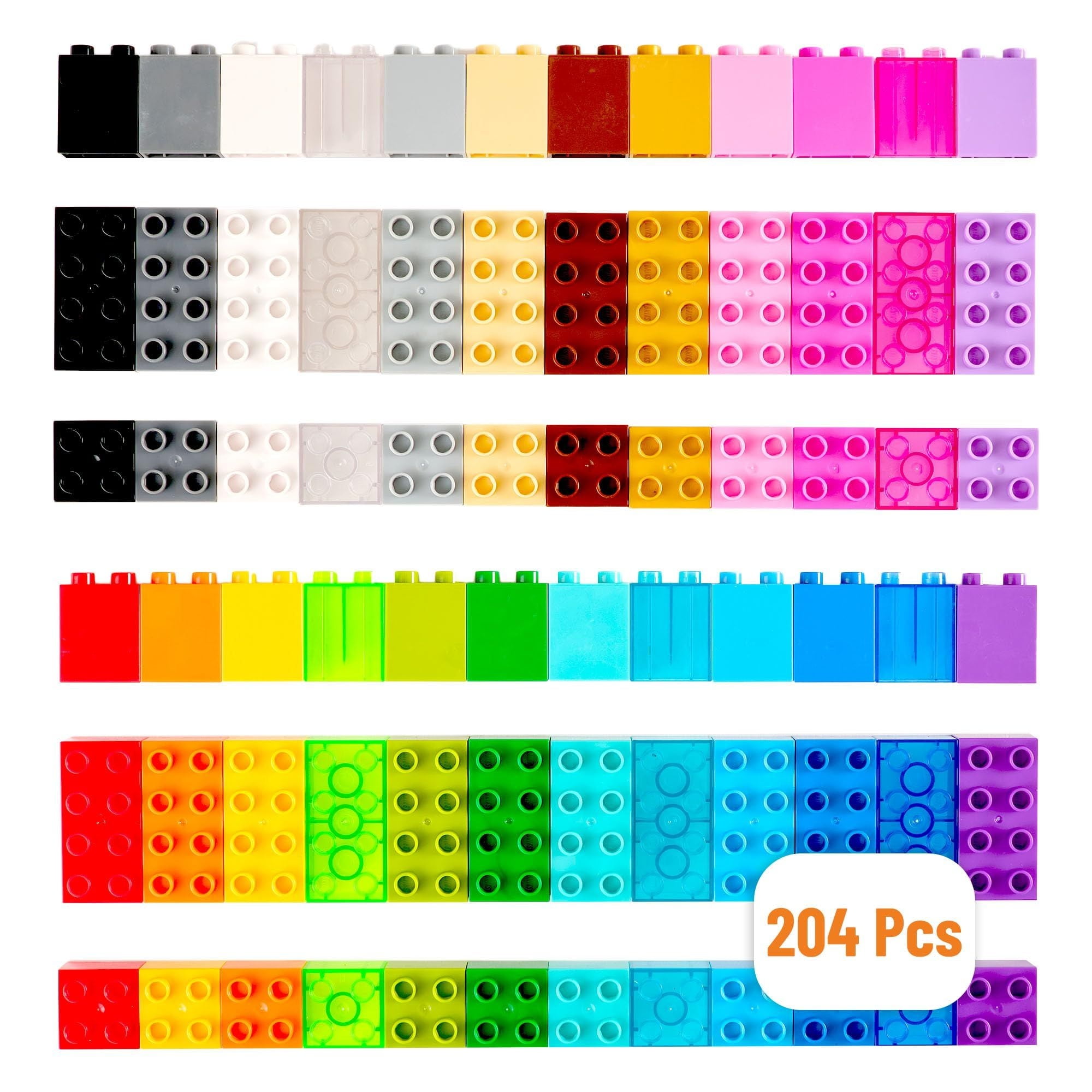 Classic Big Briks by Strictly Briks | Building Brick Set 100% ...