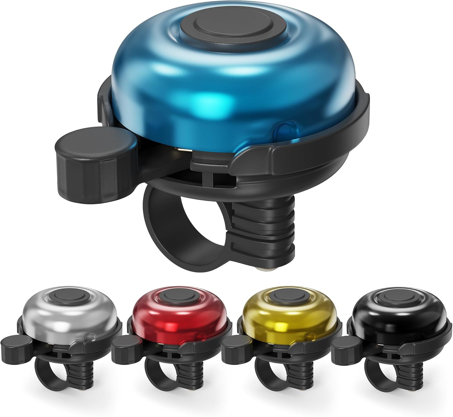 Classic Bike Bell, Aluminum Bicycle Bell, Loud Crisp Clear Sound ...