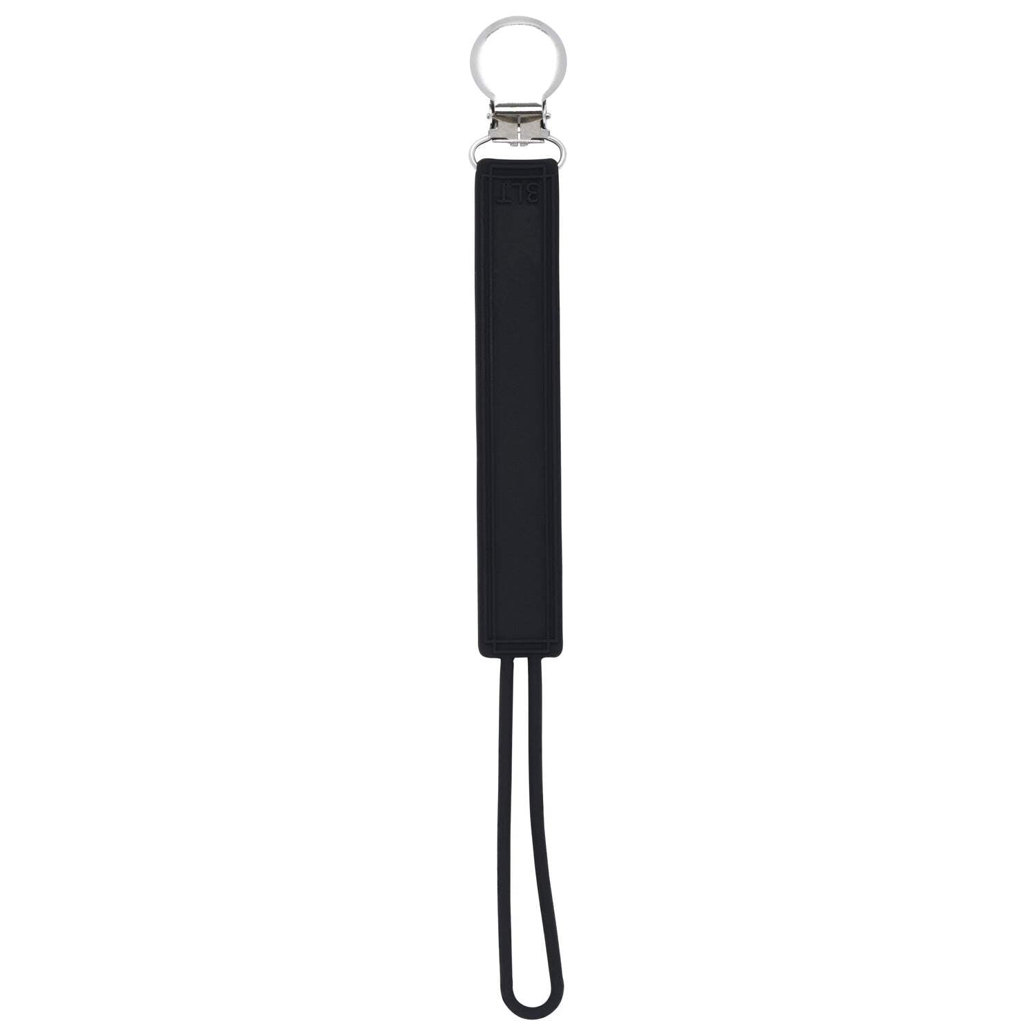 Classic Black All Silicone One Piece Pacifier Clip - Walmart.com