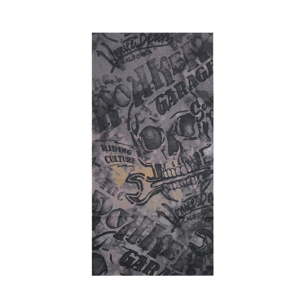 Classic Black Face Mask SPF 30 Head Scarf Elastic Bandana Protection ...