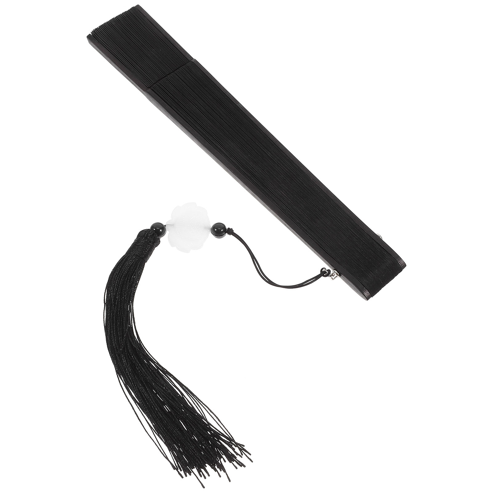 Classic Black Folding Fan Hand Held Fan Retro Hand Fan Handheld Fan ...