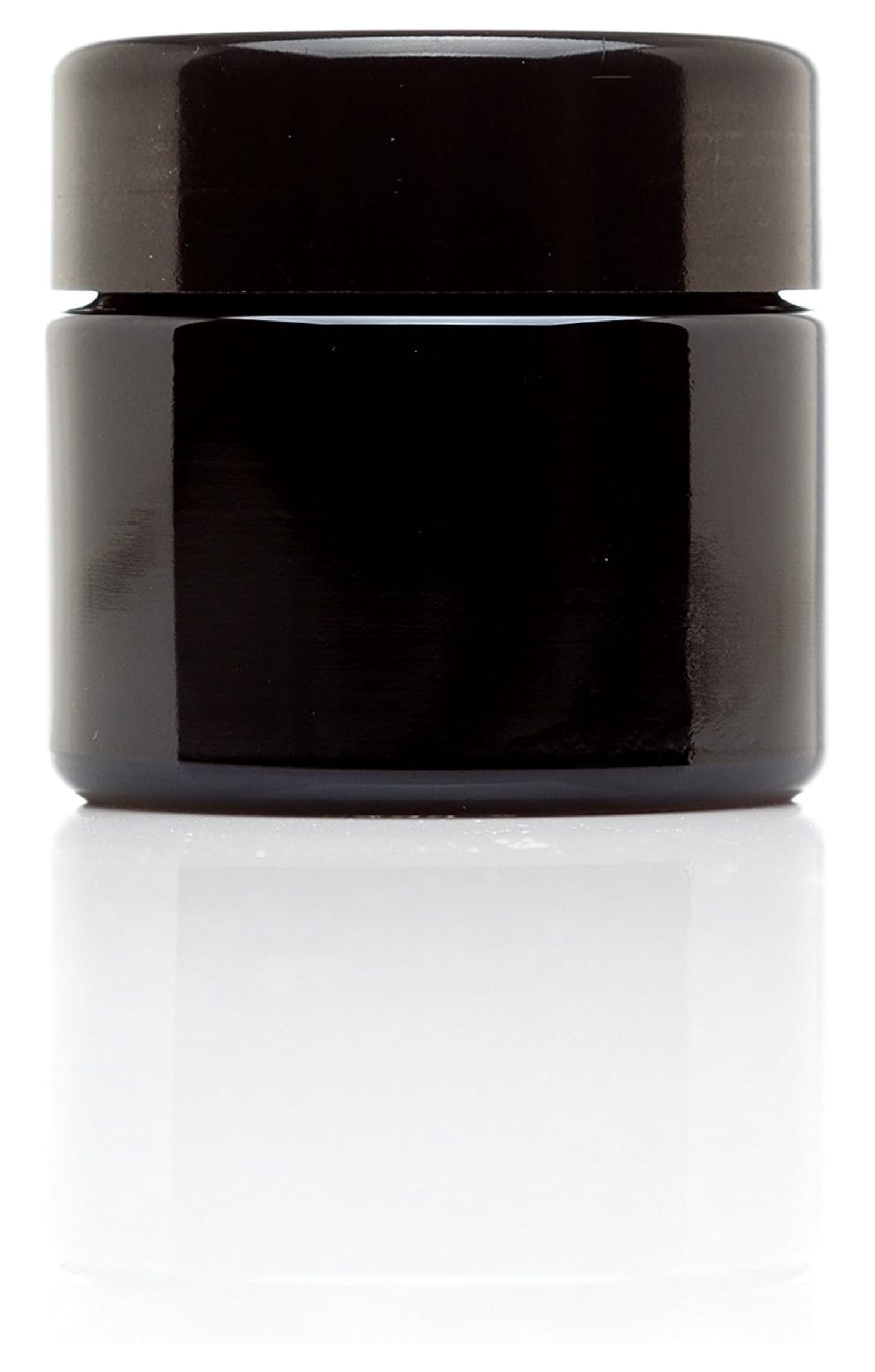 Classic Black Glass Jar 30 ml (1 fl oz) Ultraviolet Airtight Smell ...