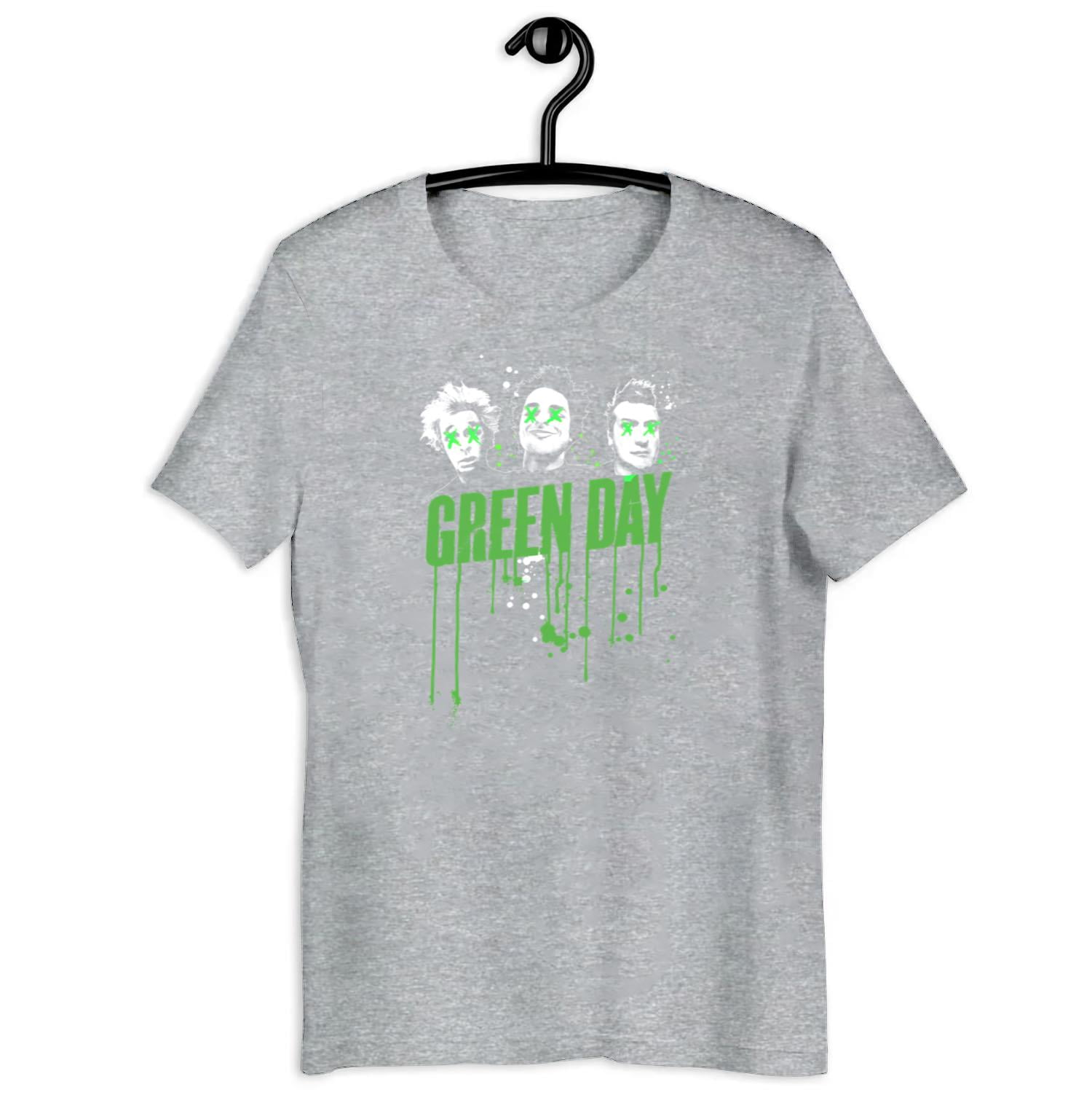 Classic Black Men's Unisex Shirt with Drip Design Perfect for Punk Rock ...