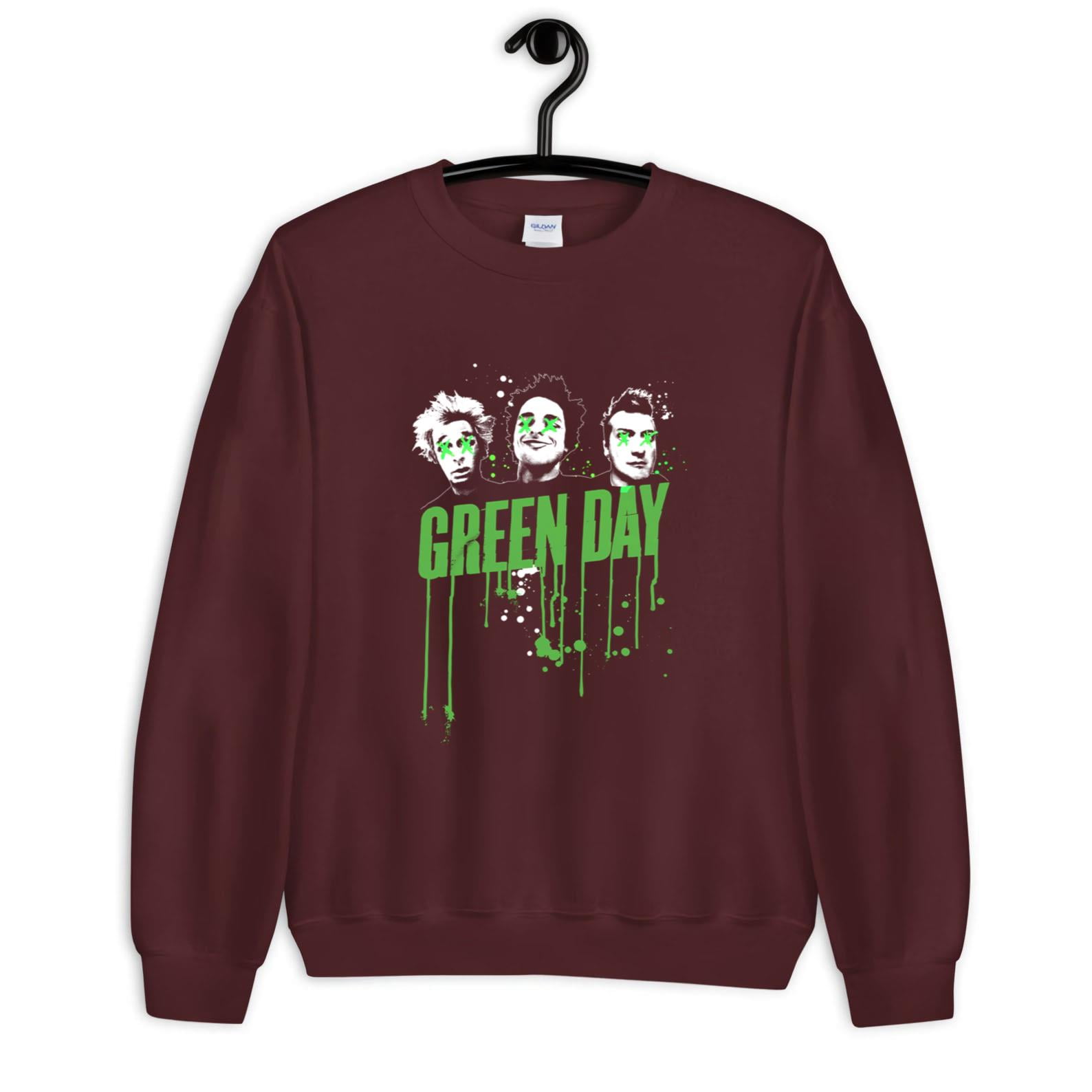 Classic Black Men's Unisex Shirt with Drip Design Perfect for Punk Rock ...