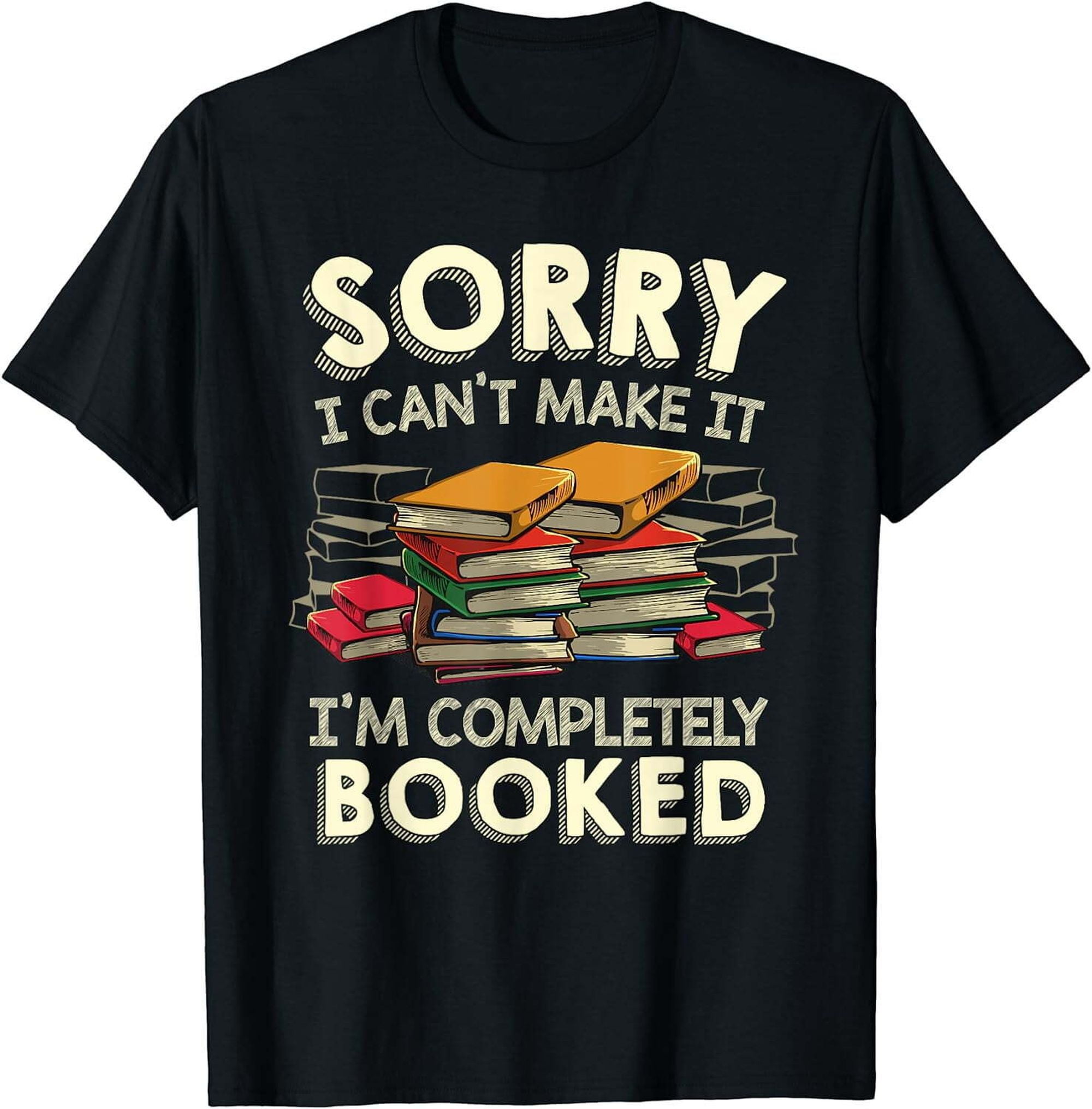 Classic Black Tee for Bibliomaniacs Who Love a Good Chuckle - Walmart.com