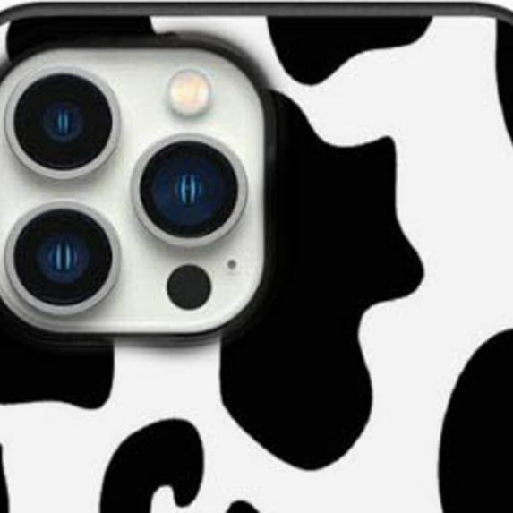Classic Black & White Cow Print Pattern Case for 17 16 15 14 13 12 11 ...