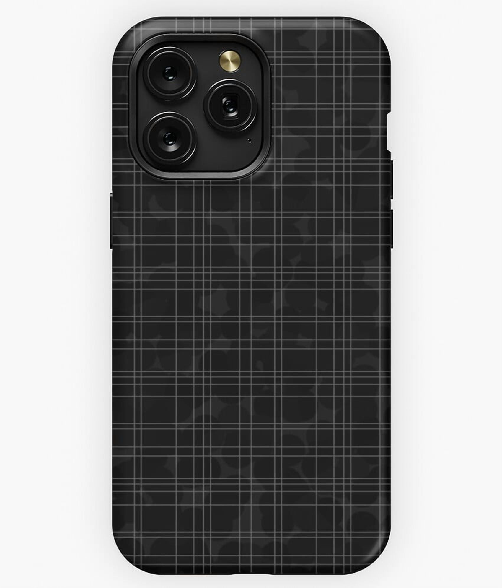 Classic Black and White Checks Checkerboard Pattern A375 Phone Case for ...