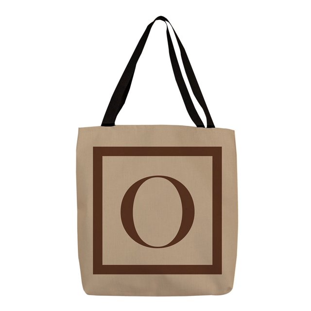 Classic Block Monogram Tote Bag - Walmart.com