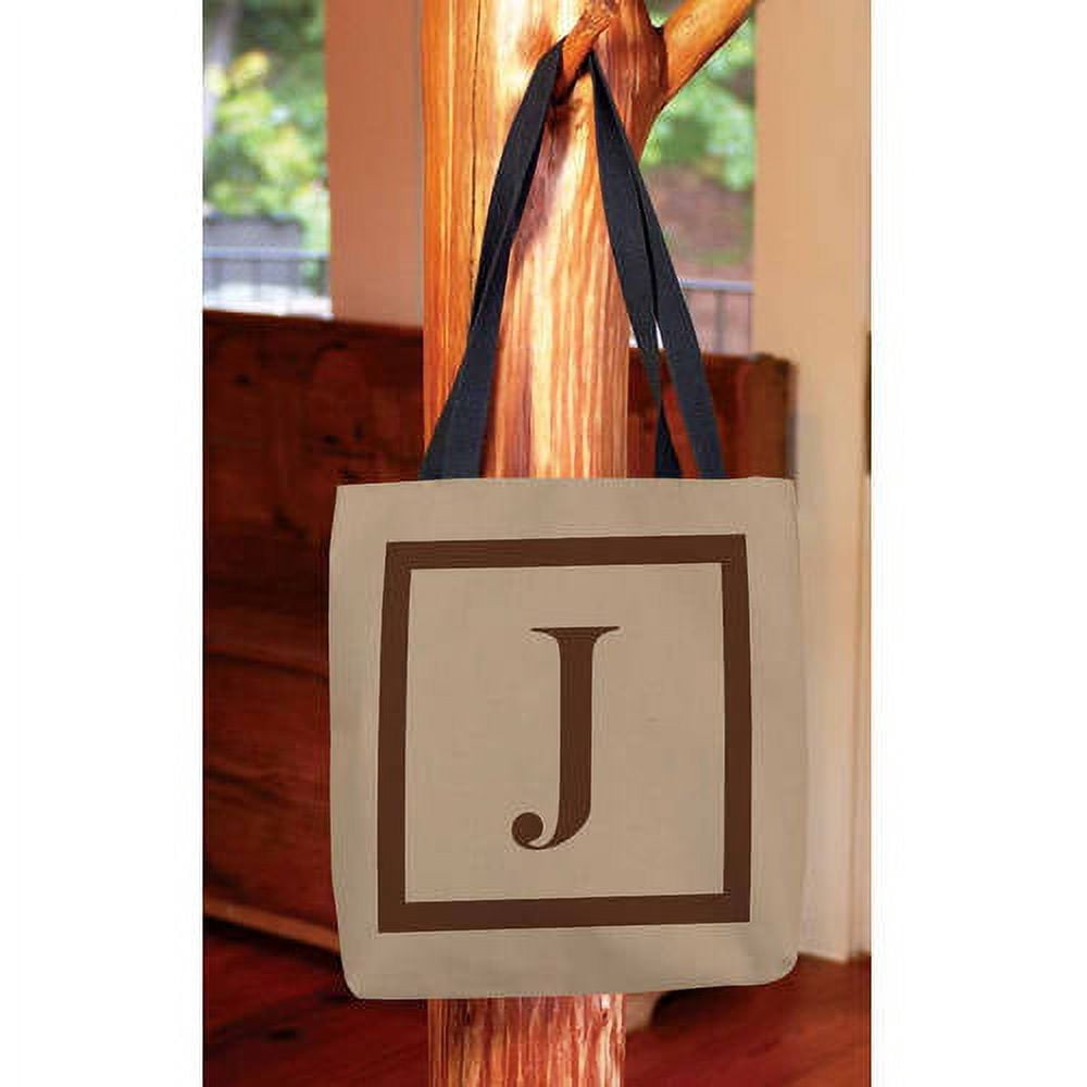 Classic Block Monogram Tote Bag - Walmart.com