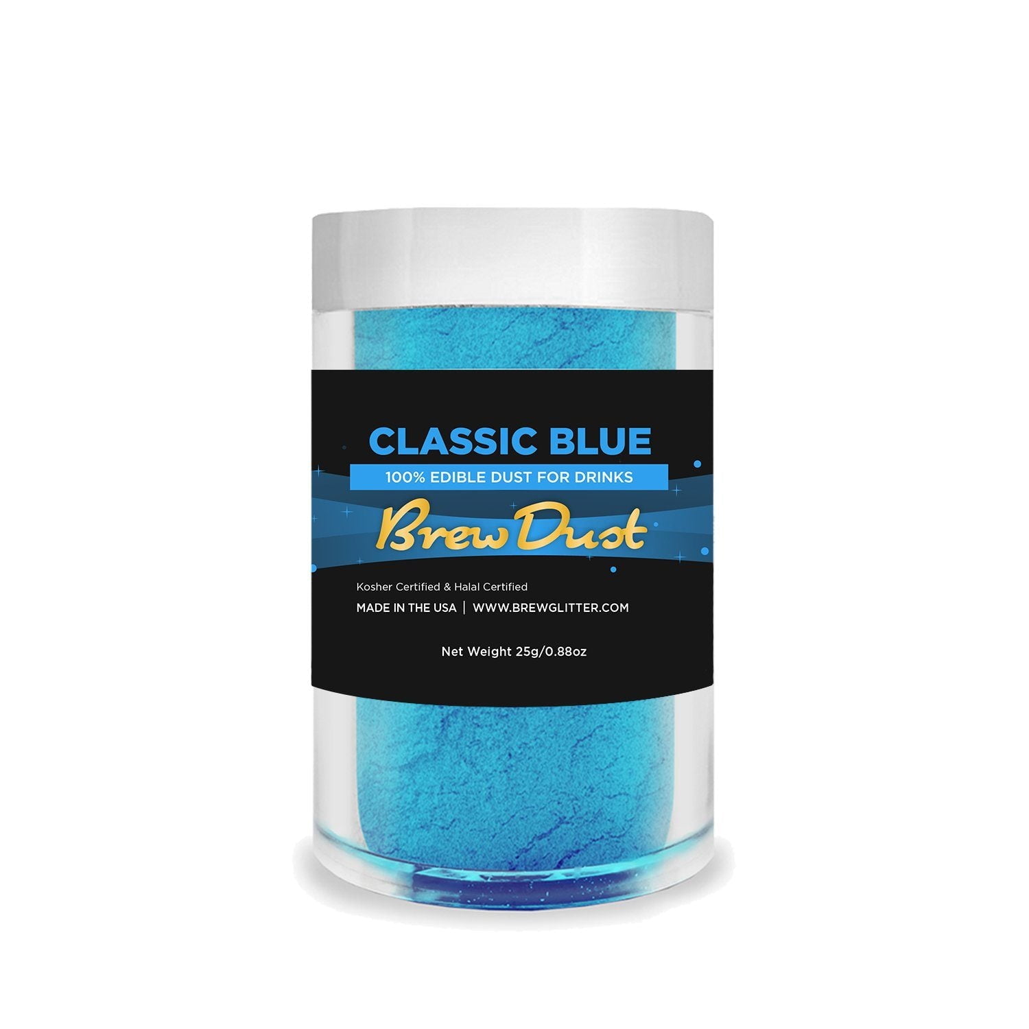 Brew Dust - Classic Blue Edible Drink Powder - Silky Swirl, Beverage ...