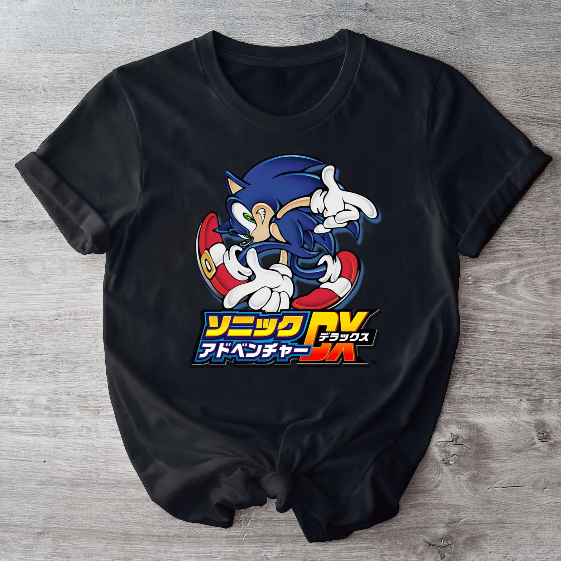 Classic Blue Hedgehog Adventures Tee – Retro Y2K Video Game Graphic ...