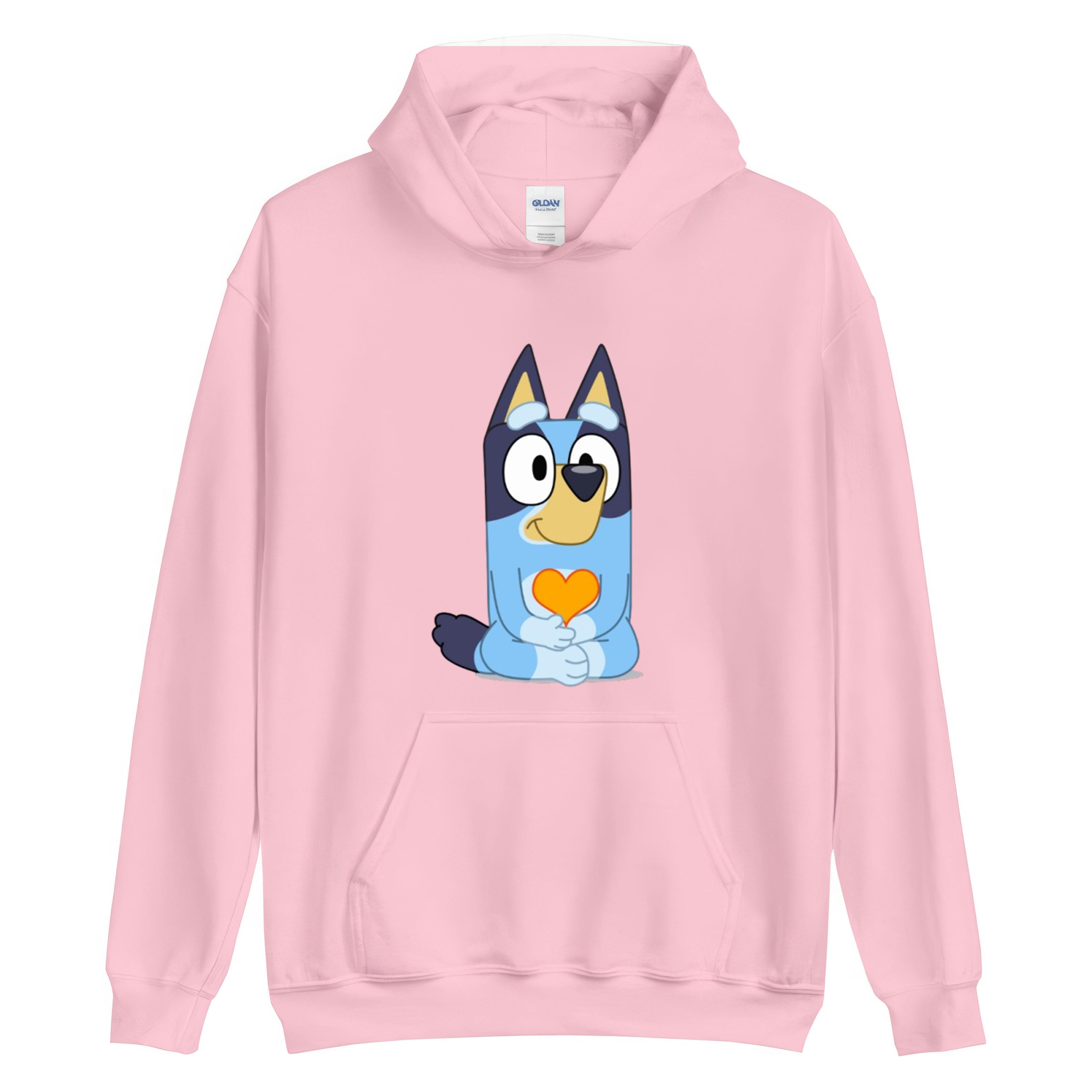 Classic Bluey With Heart Artwork Shirt - Limited Edition - Walmart.com