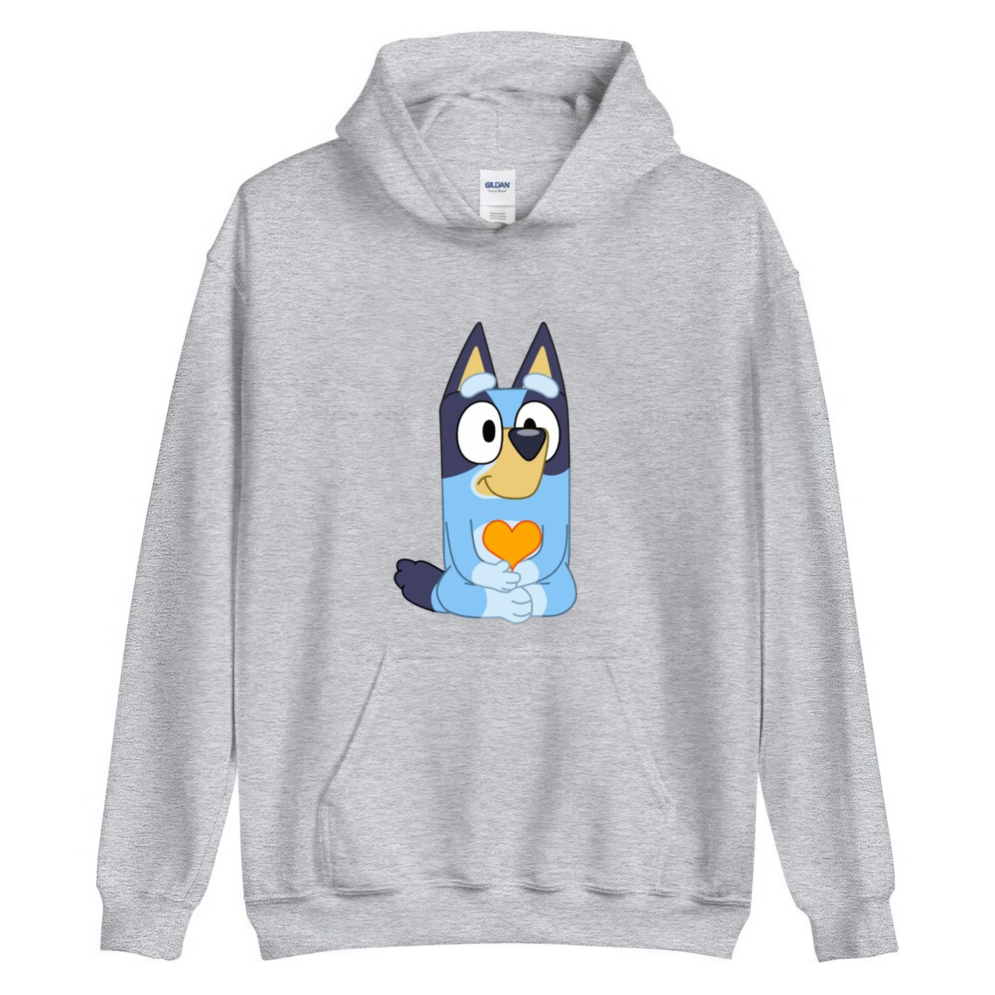 Classic Bluey With Heart Artwork Shirt - Limited Edition - Walmart.com