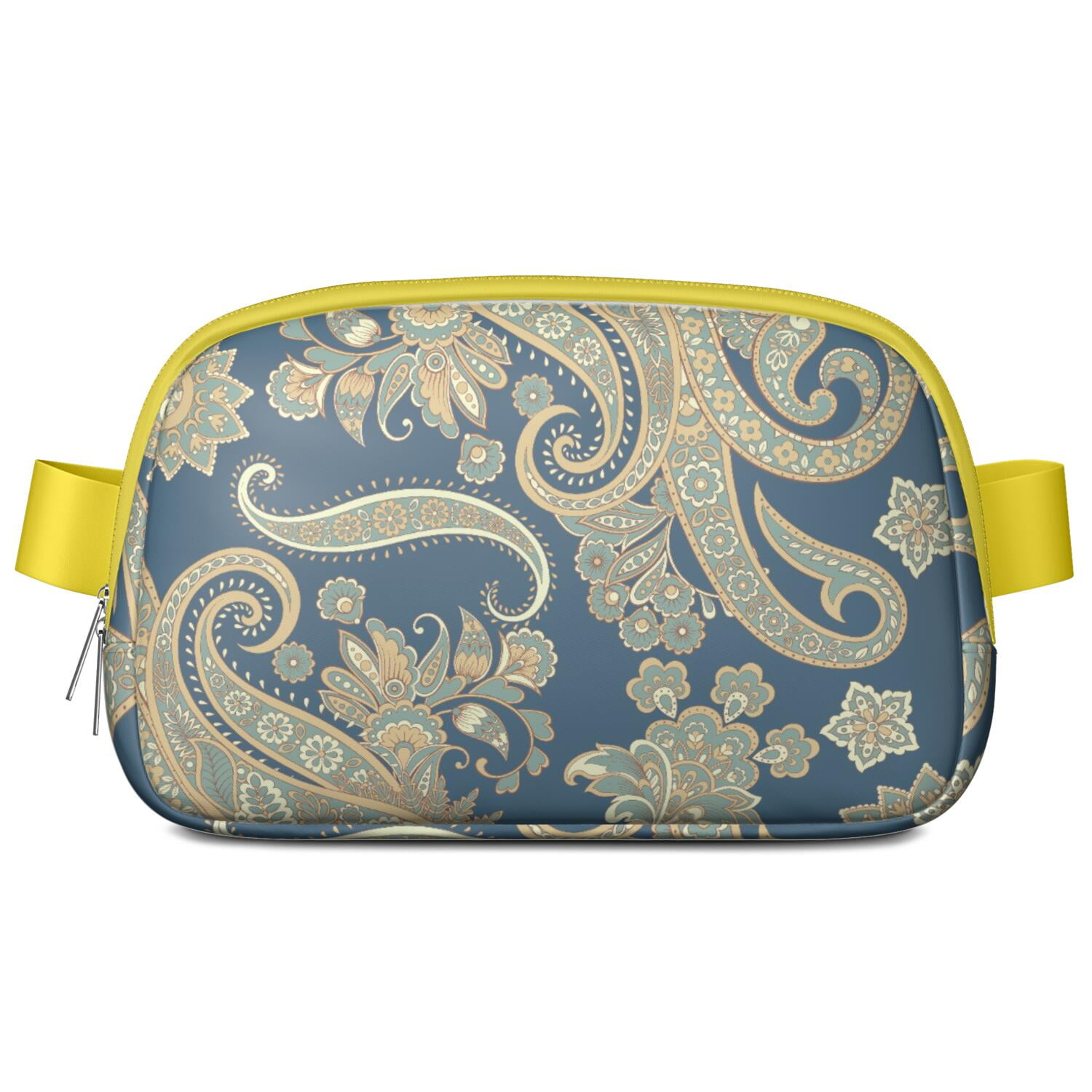 Classic Boho Waist Bag – Vintage Paisley Fanny Pack with Artistic ...