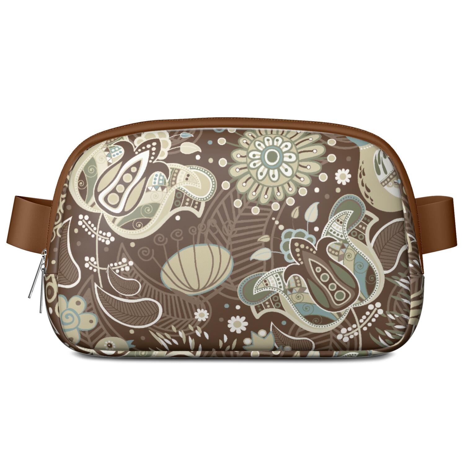 Classic Boho Waist Bag – Vintage Paisley Fanny Pack with Artistic ...