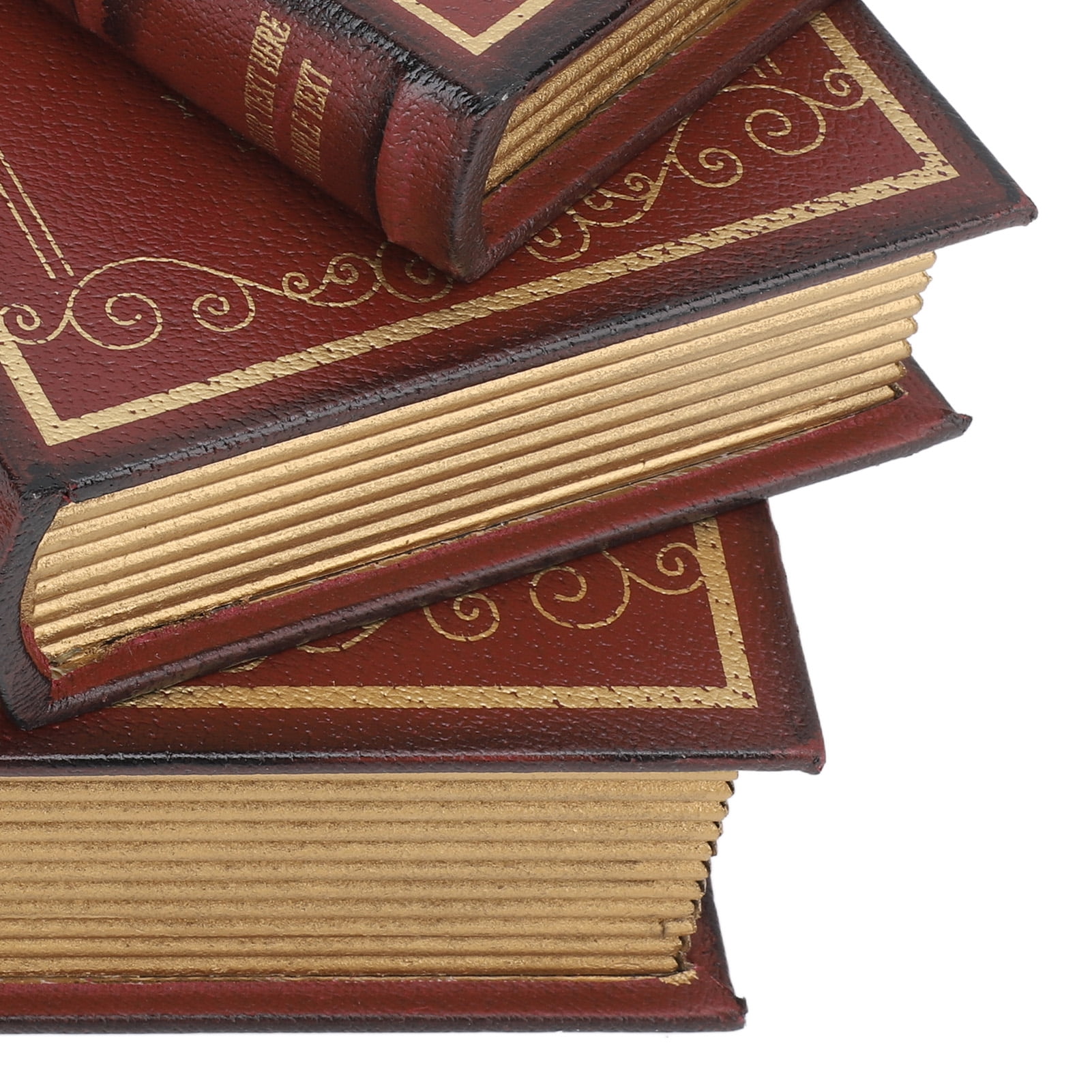 Classic Book Storage Box, Decorative Accent With Practical Organization ...