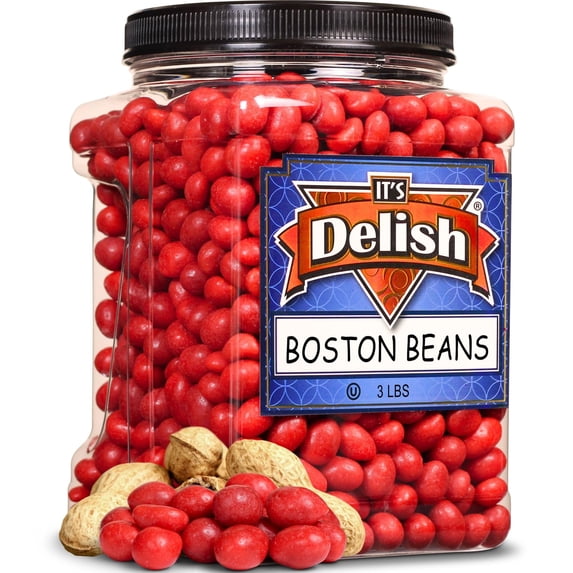 Classic Boston Baked Beans Candy Coated Peanuts by It's Delish, 3 LBS ...