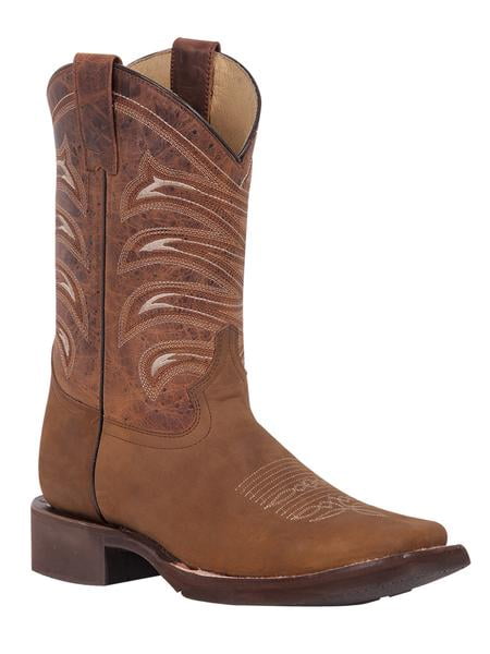 Classic Bovine Leather Rodeo Boots for Men 'El General' *TAN-43001 ...
