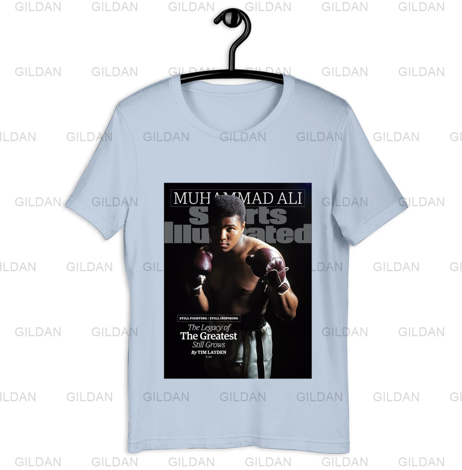 Classic Boxing Fan Shirt, Retro Sports Icon Tee - Walmart.com