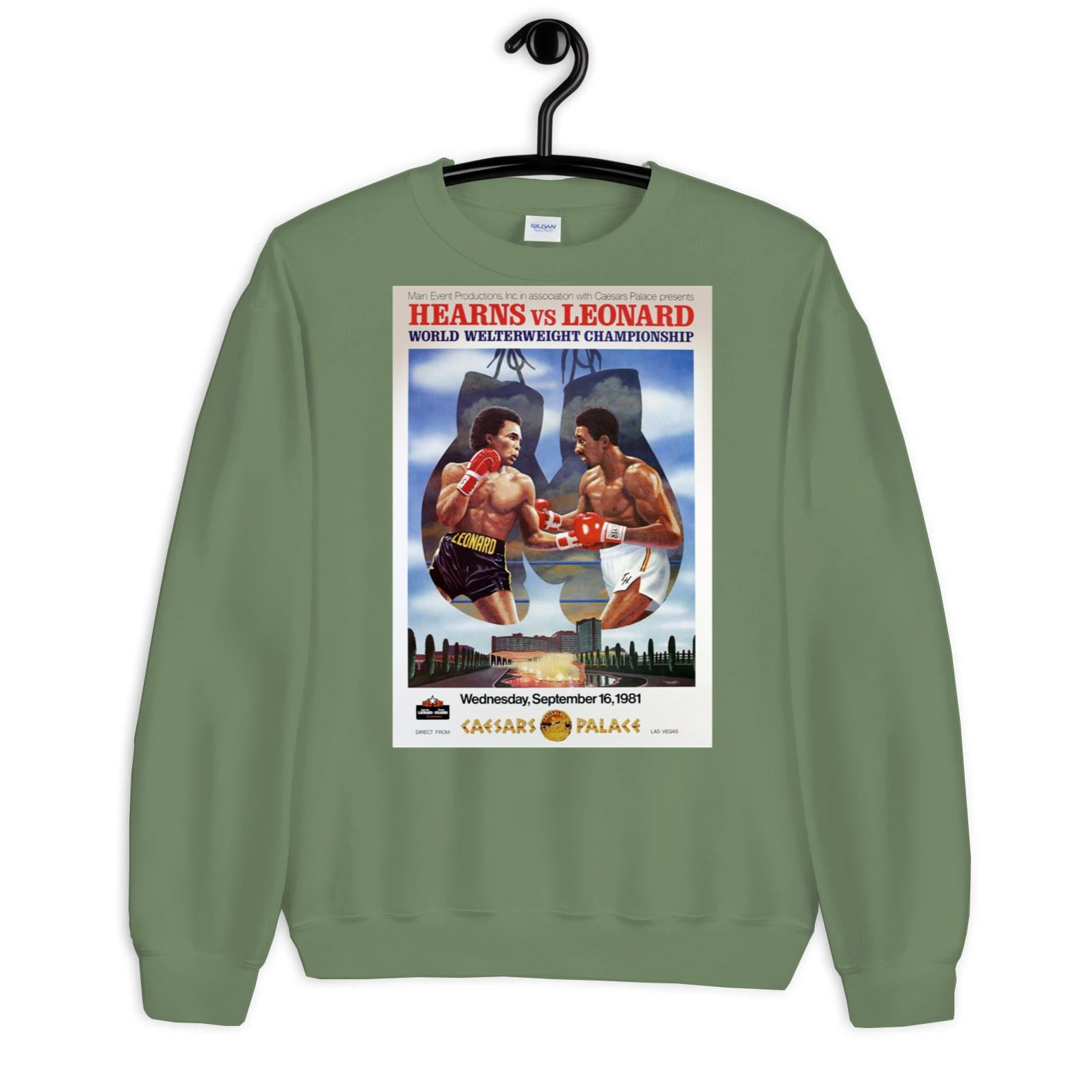 Classic Boxing Match Fight Poster Graphic Tee White Shirt Sizes ...