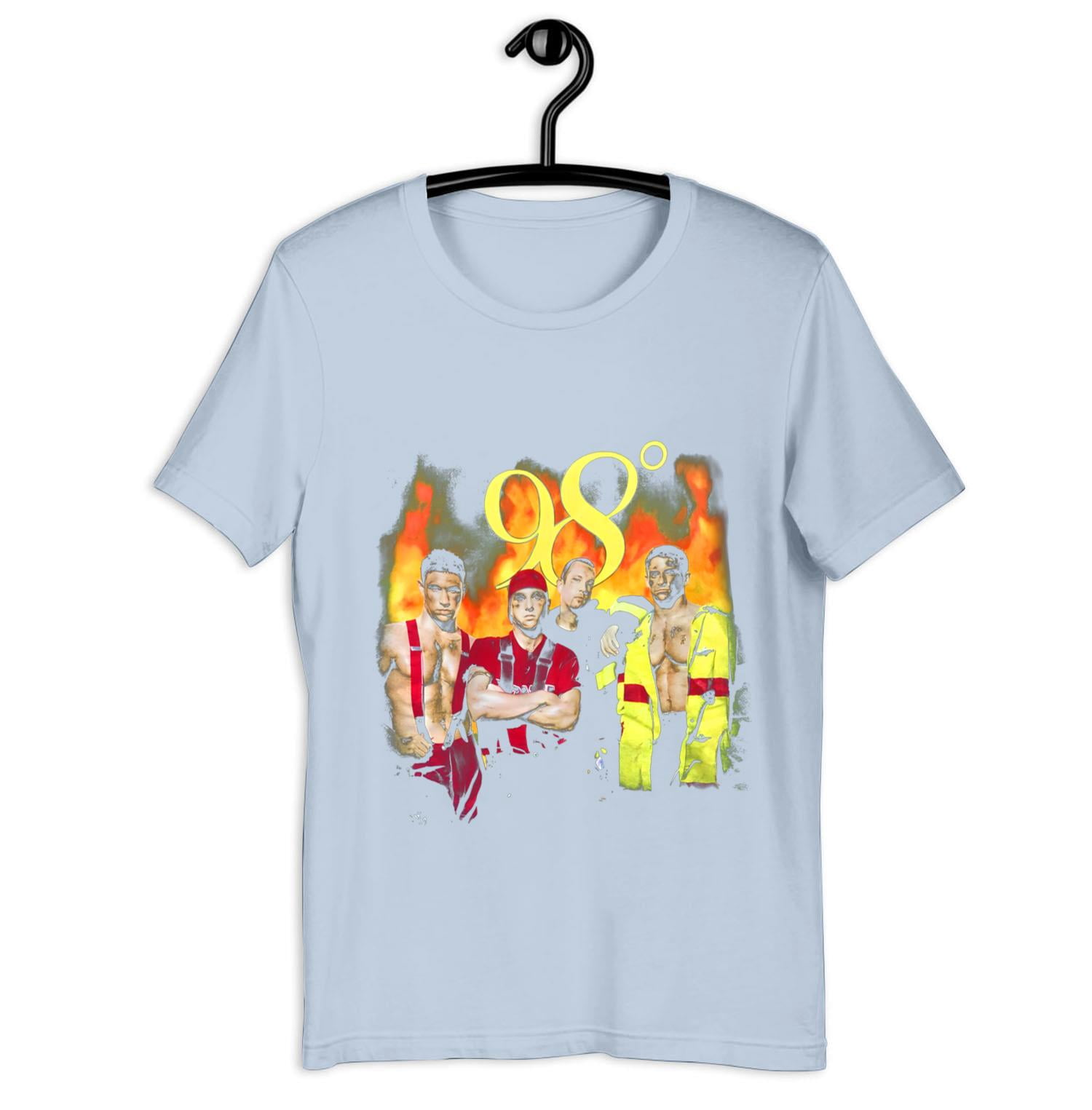 Classic Boy Band Shirt – Black Cotton Unisex Design for Fans, All Sizes ...