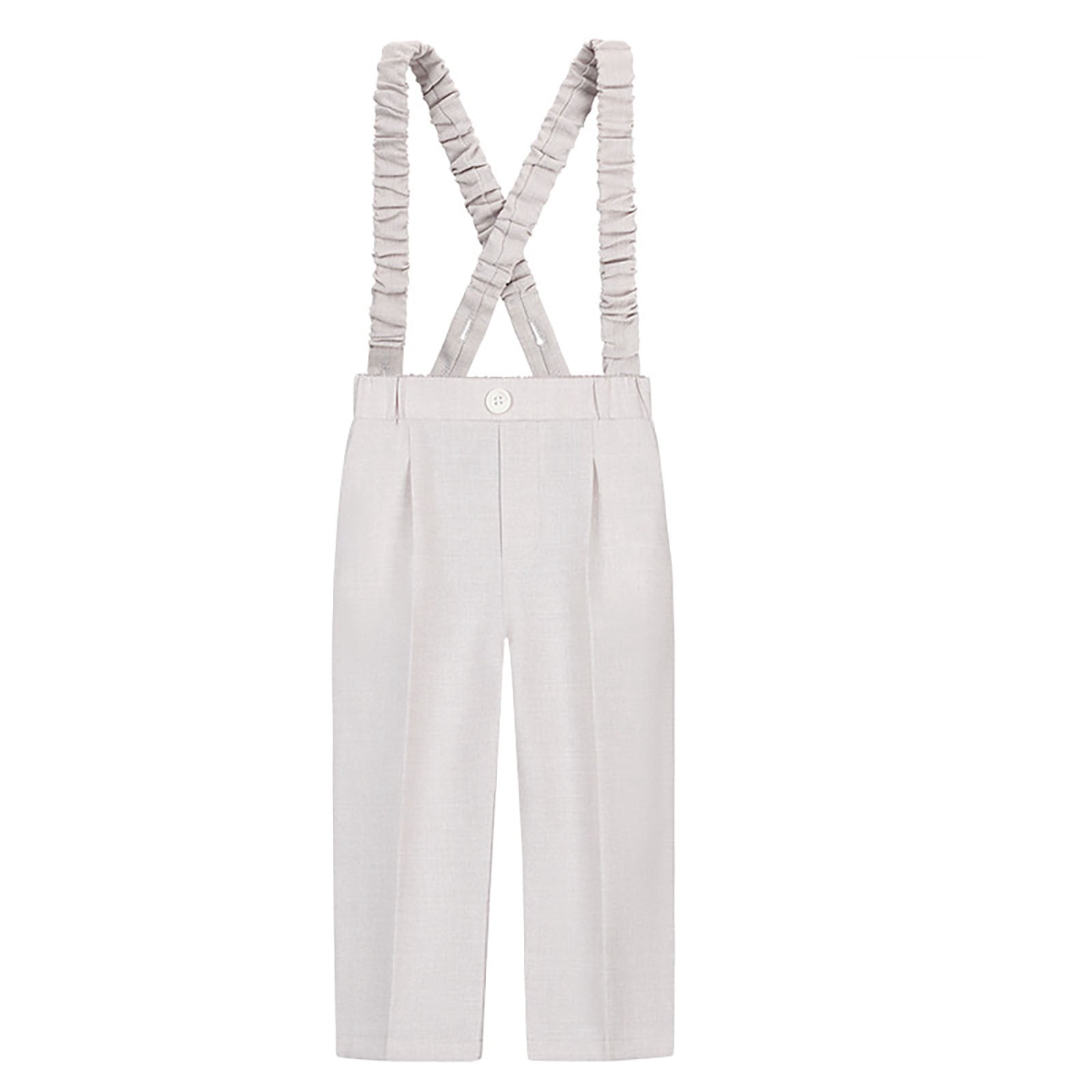 Classic Boys School Trousers Solid Color Formal Suit Pants For ...