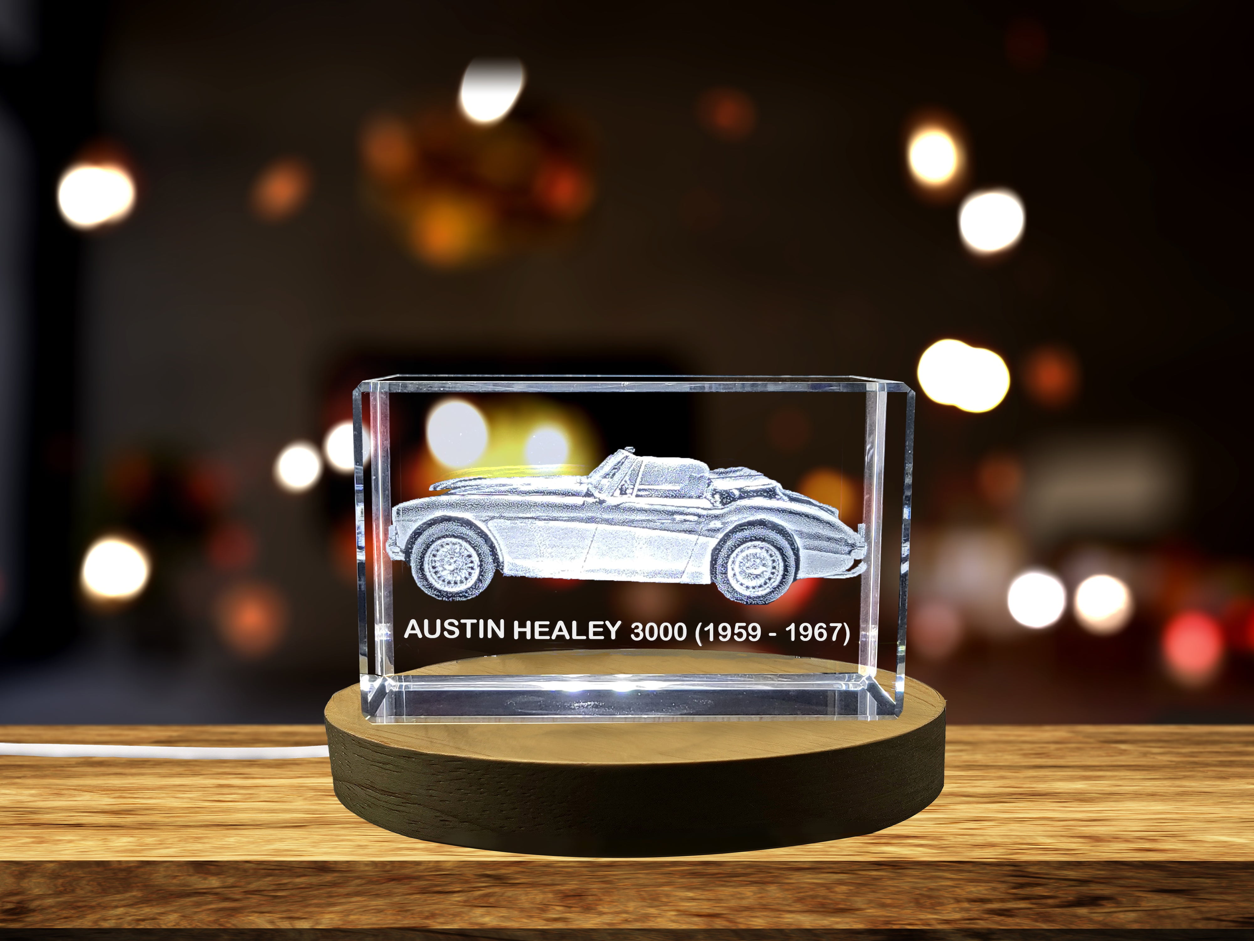 Classic British Heritage: Austin-Healey 3000 (1959–1967) - 3D Engraved ...
