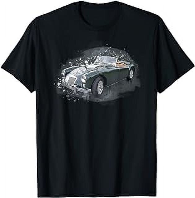 Classic British MGB Sports Car T-Shirt - Walmart.com