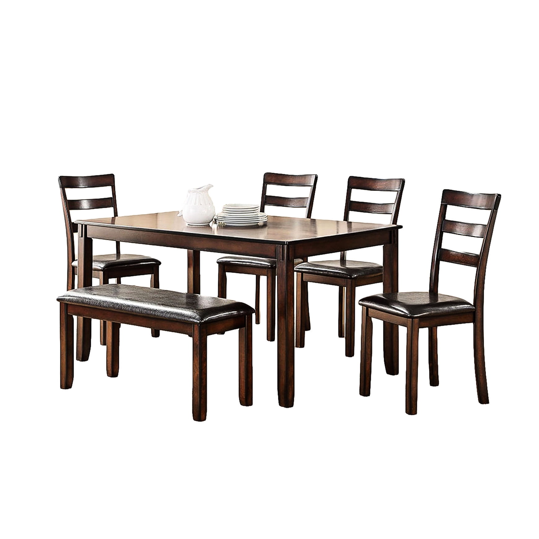 Classic Brown Design - 4 - Leg Table Structure - Dinner Party ...