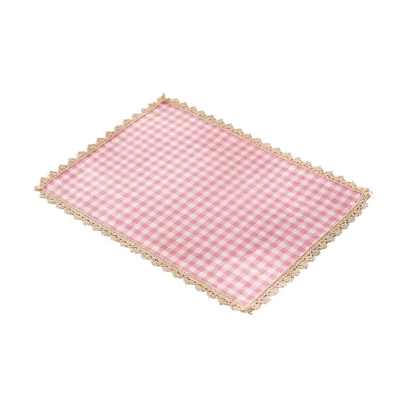 Classic Buffalo Check Plaid Placemat, 12x16inch Rectangular Table ...