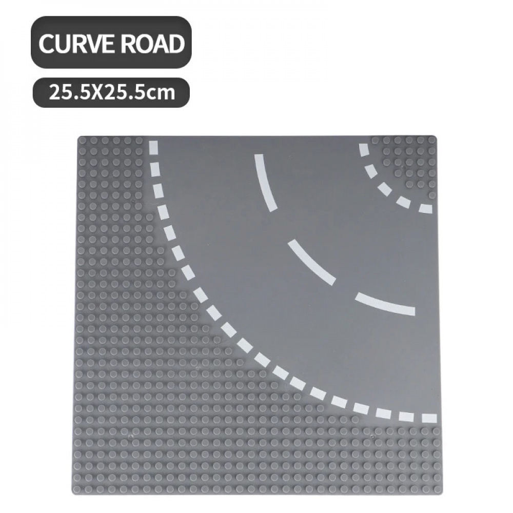 Classic Building Block Base Plate City View Traffic Road Figures ...