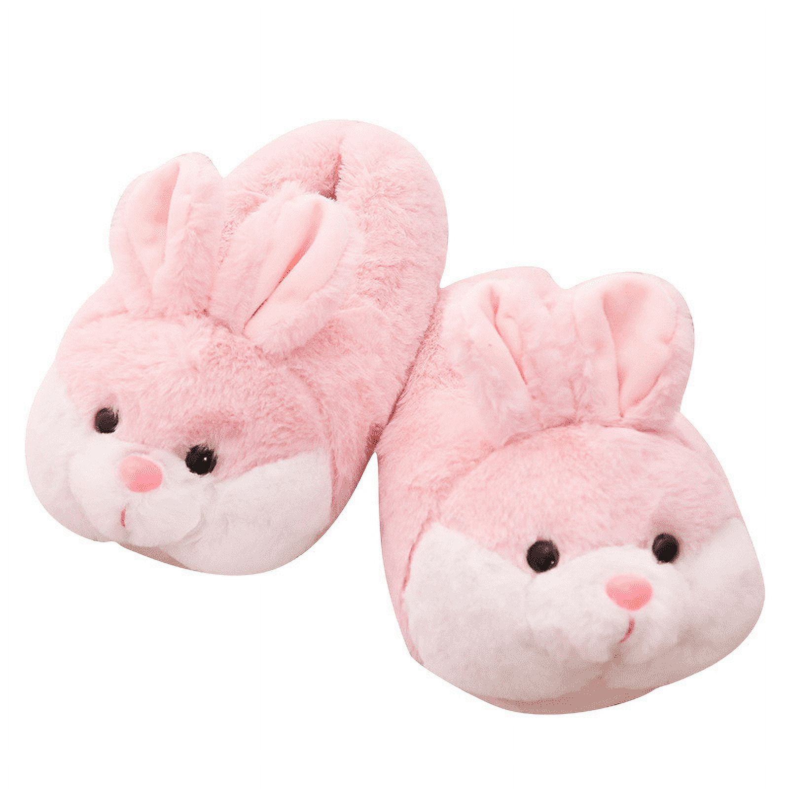 Classic Bunny Slippers for Women Funny Animal Slippers for Girls Cute ...