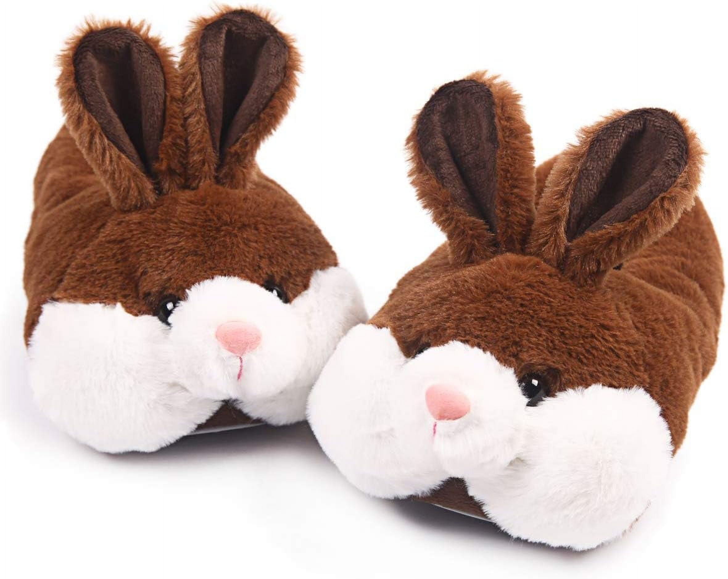 Classic Bunny Slippers for Women Funny Animal Slippers for Girls Cute ...