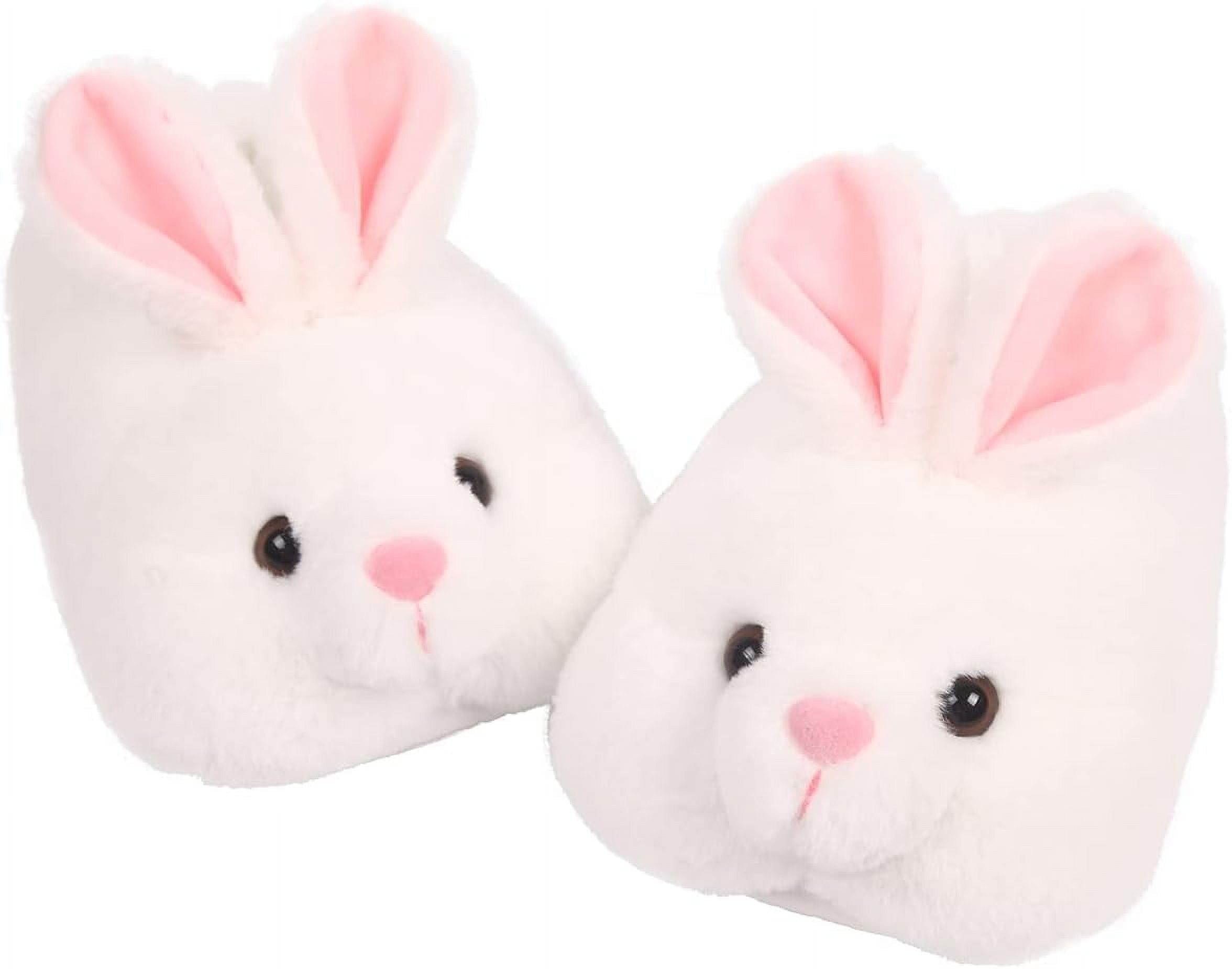 Classic Bunny Slippers for Women Funny Animal Slippers for Girls Cute Plush Rabbit Slippers ...