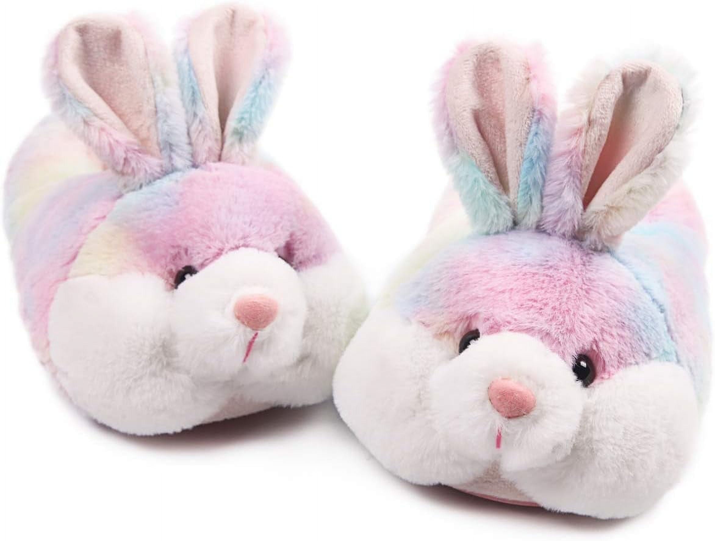 Classic Bunny Slippers for Women Funny Animal Slippers for Girls Cute ...