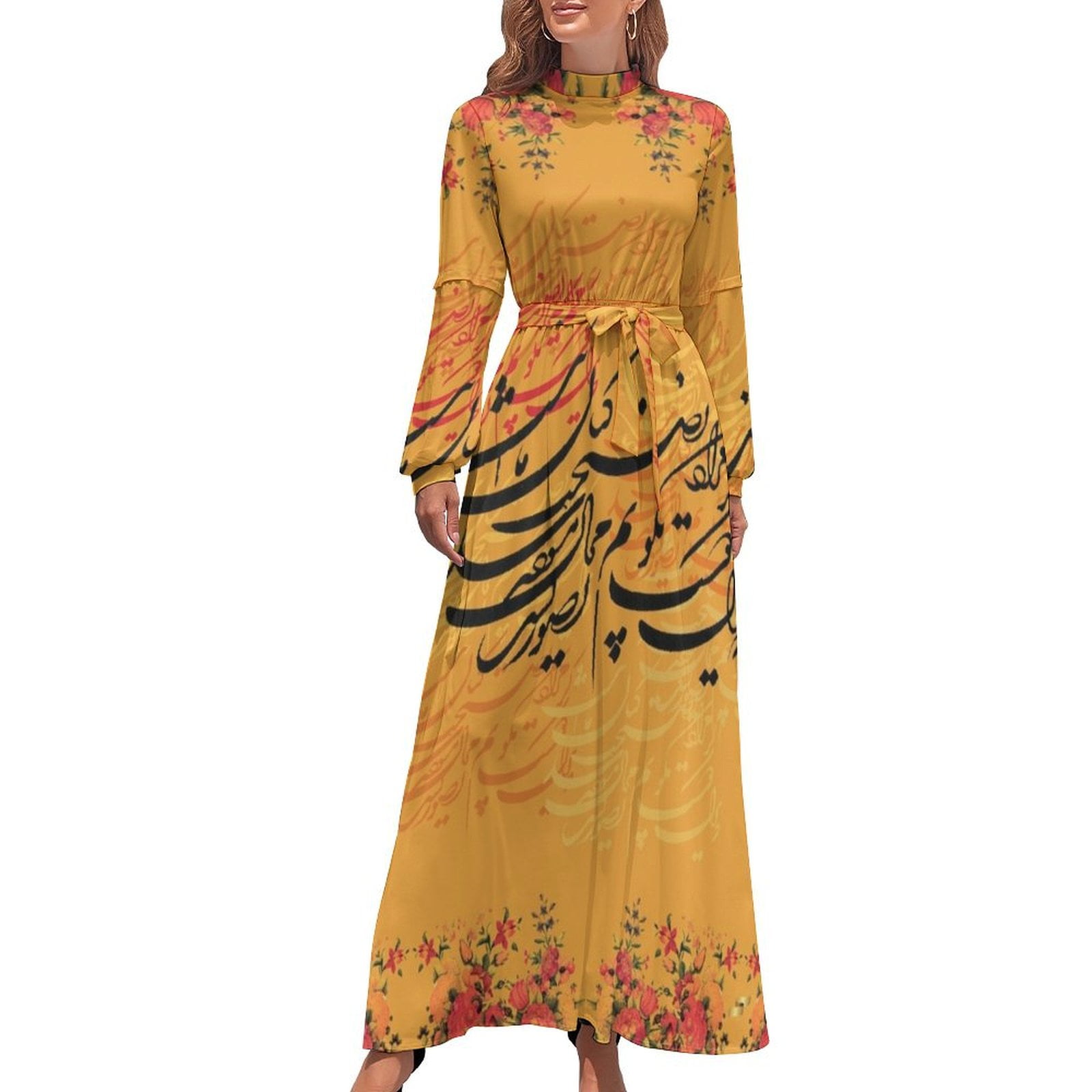 “Classic Calligraphy” 1 Long Dress dress summer - Walmart.com