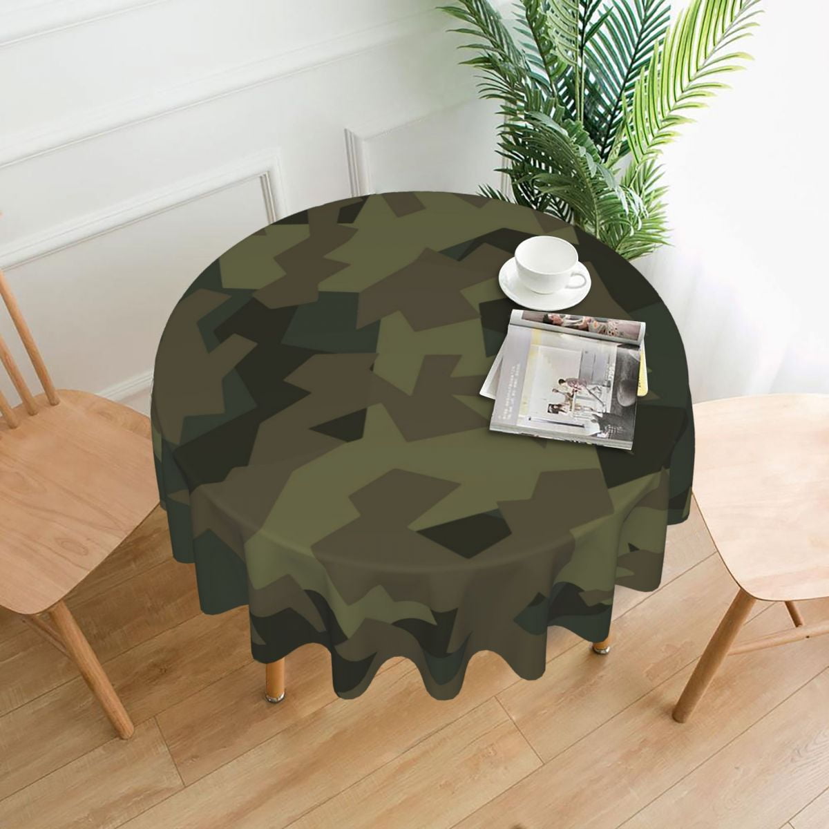 Classic Camo Tablecloth Camouflage Military Design Army Decoration ...