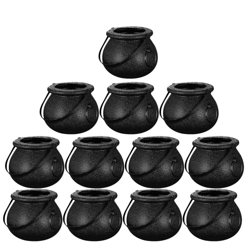 Classic Candy Cauldrons Plastic Buckets for Trick or Treat - Walmart.com