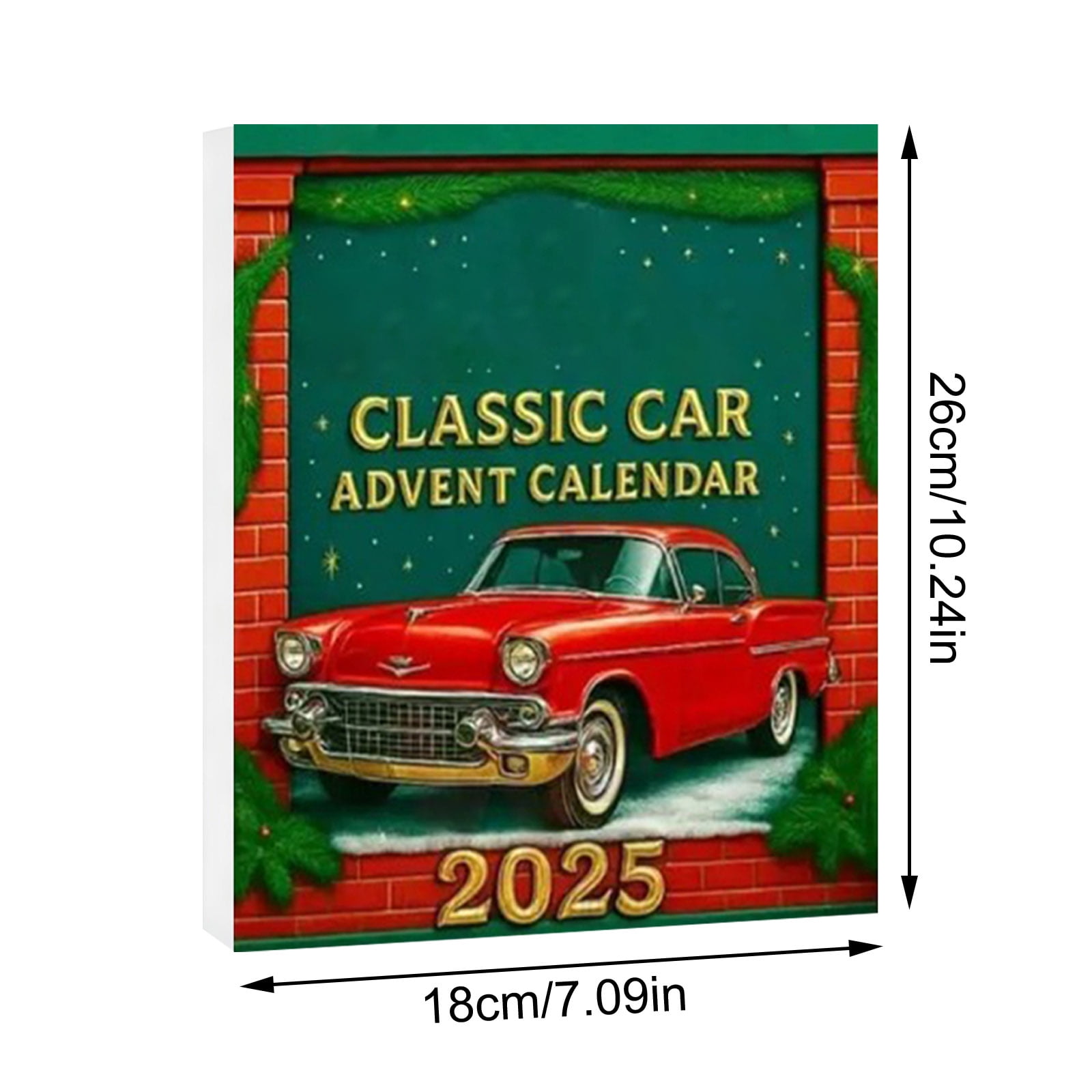 Classic Car Advent Calendar 2025, 24 Collectible Figures Countdown ...