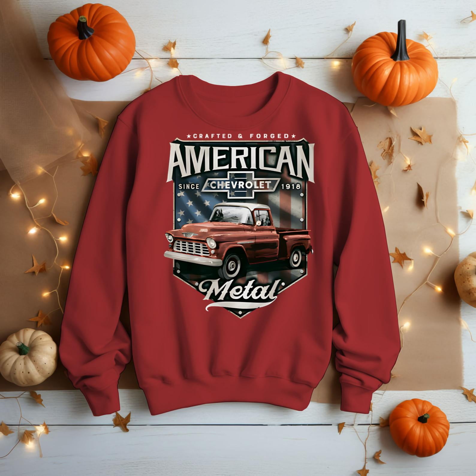 Classic Car Brand Graphic Tee, Vintage Pick-Up Truck Shirt - Walmart.com