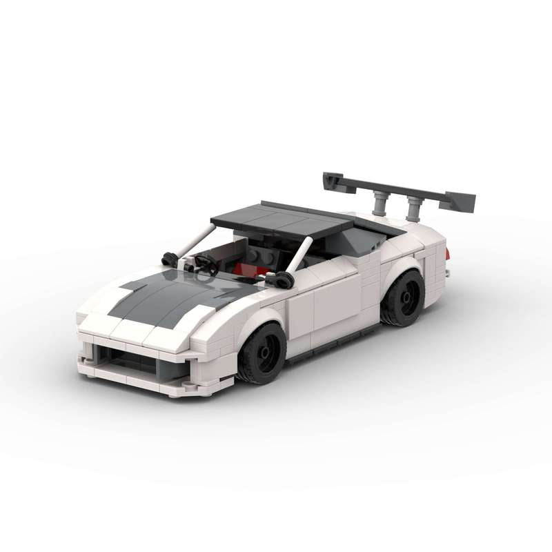 Classic Car City Sport Speed Champion Vehicle Building Blocks Racing ...