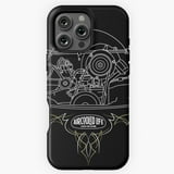 Classic Car Engine Retro Culture Art iPhone Case 17 16 15 14 13 12 11 ...