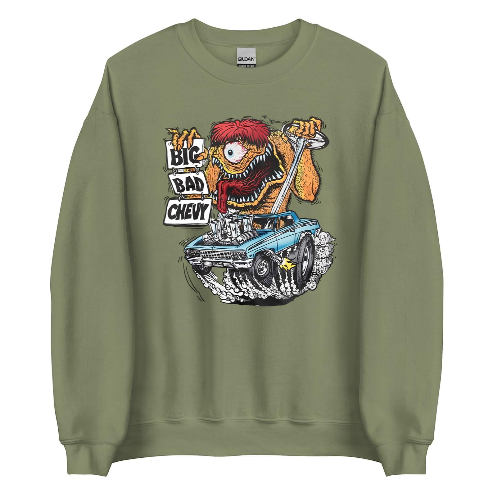 Classic Car Graphic Shirt - Retro, Hot Rod, Motorhead Apparel - Walmart.com