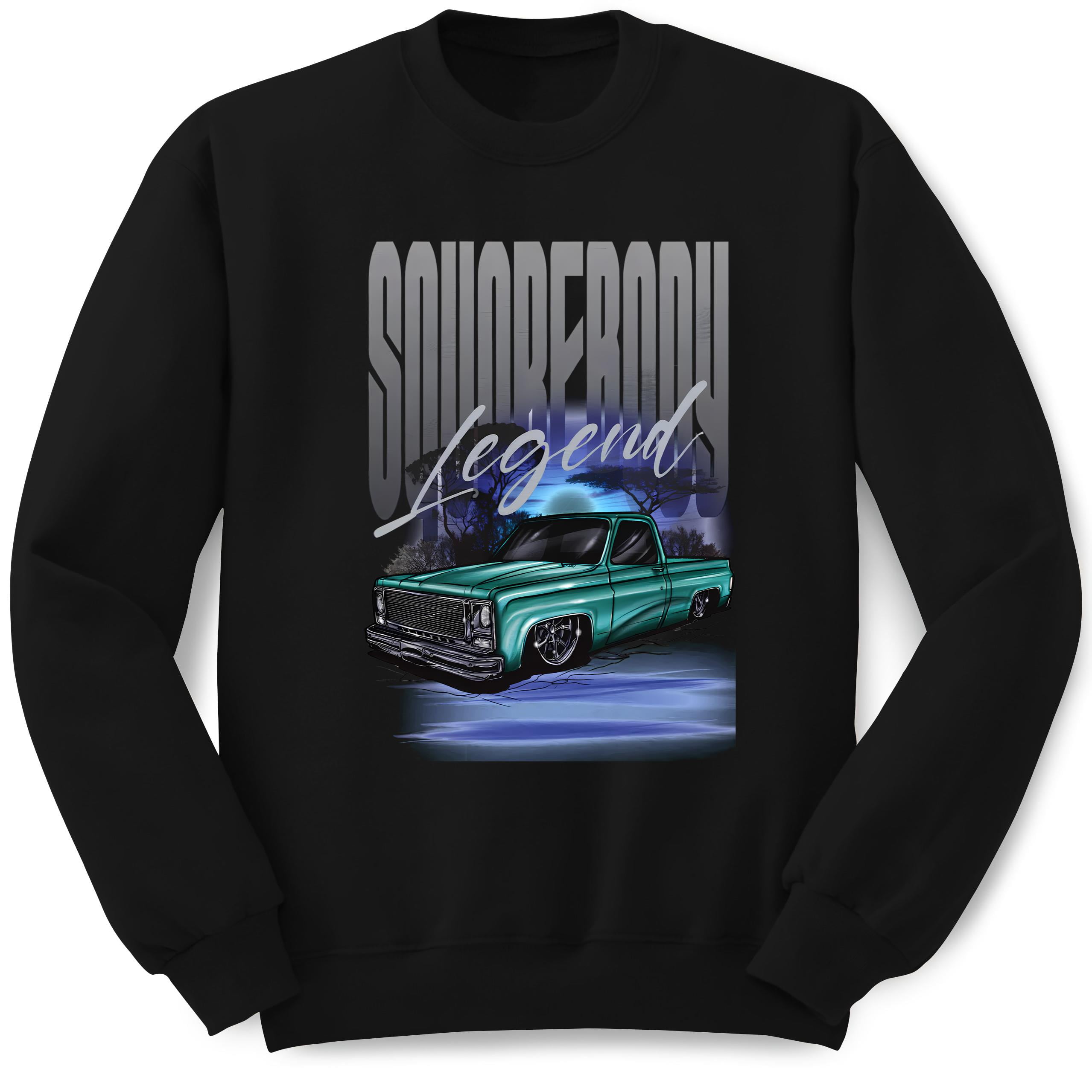 Classic Car Legend Square Body Car Sweatshirt - Walmart.com