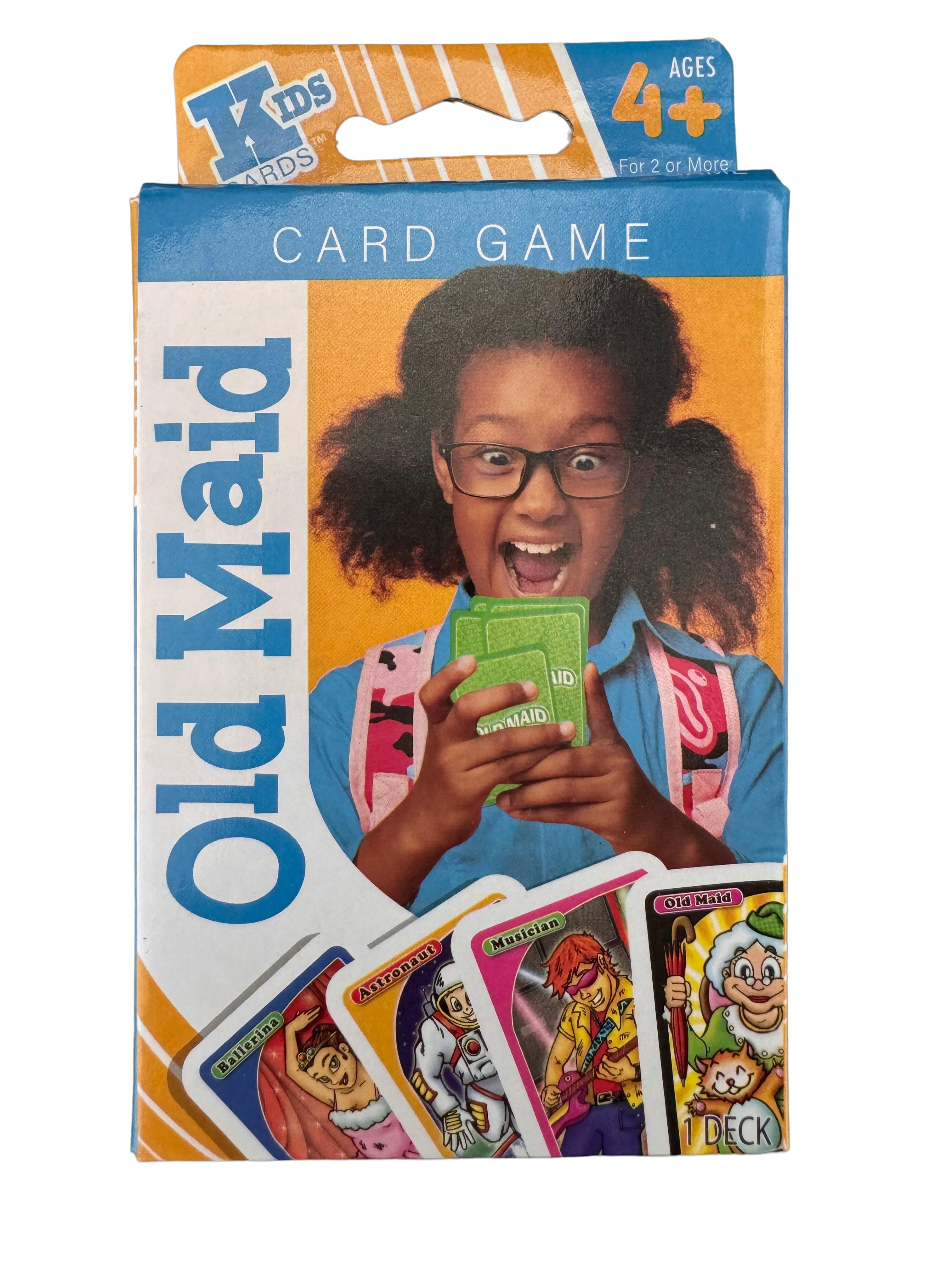 Classic Card Game – Old Maid – A Timeless Game for Family Fun, Game Nights & Gatherings ...