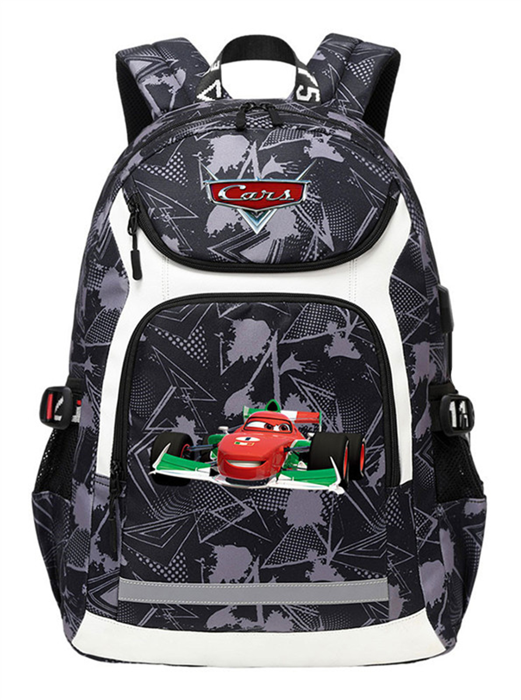 Classic Cars Backpack Teen Lightweight Daily Book Bag Funny Cartoon ...